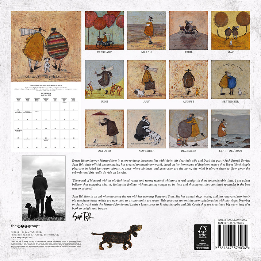 Sam Toft 2022 Calendar | The Art Group