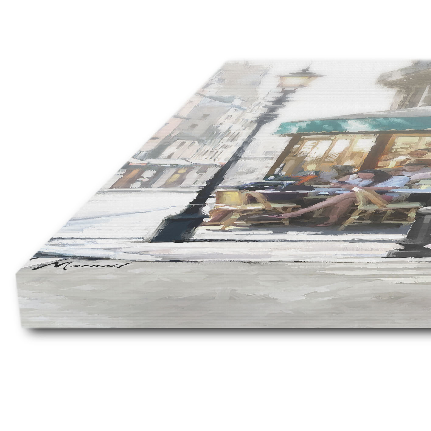 Richard Macneil (Corner Cafe) Canvas Print | The Art Group