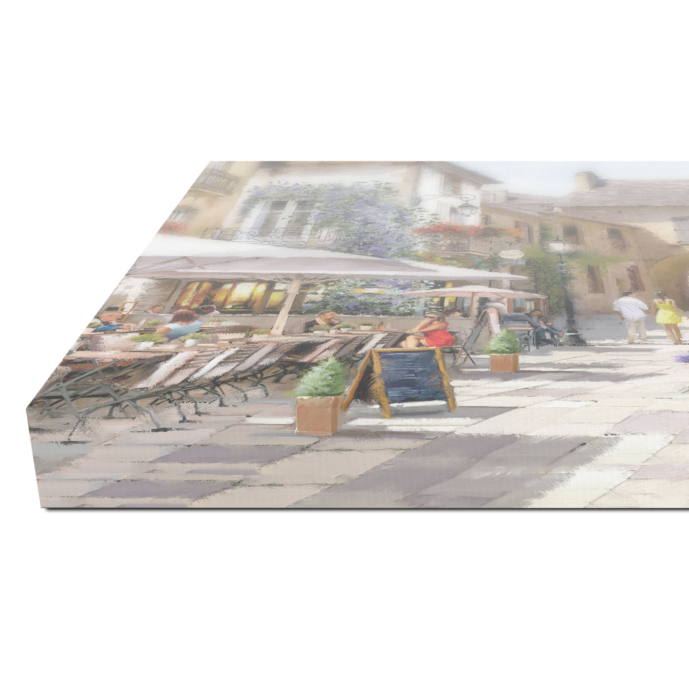 Richard Macneil (Courtyard Cafe) Canvas Print | The Art Group