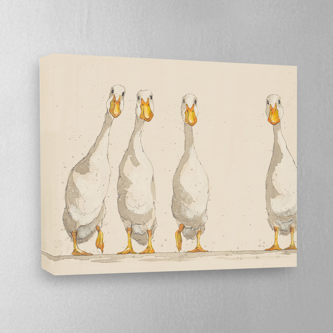 Bev Davies (Nice Weather For Ducks) Canvas Print | The Art Group